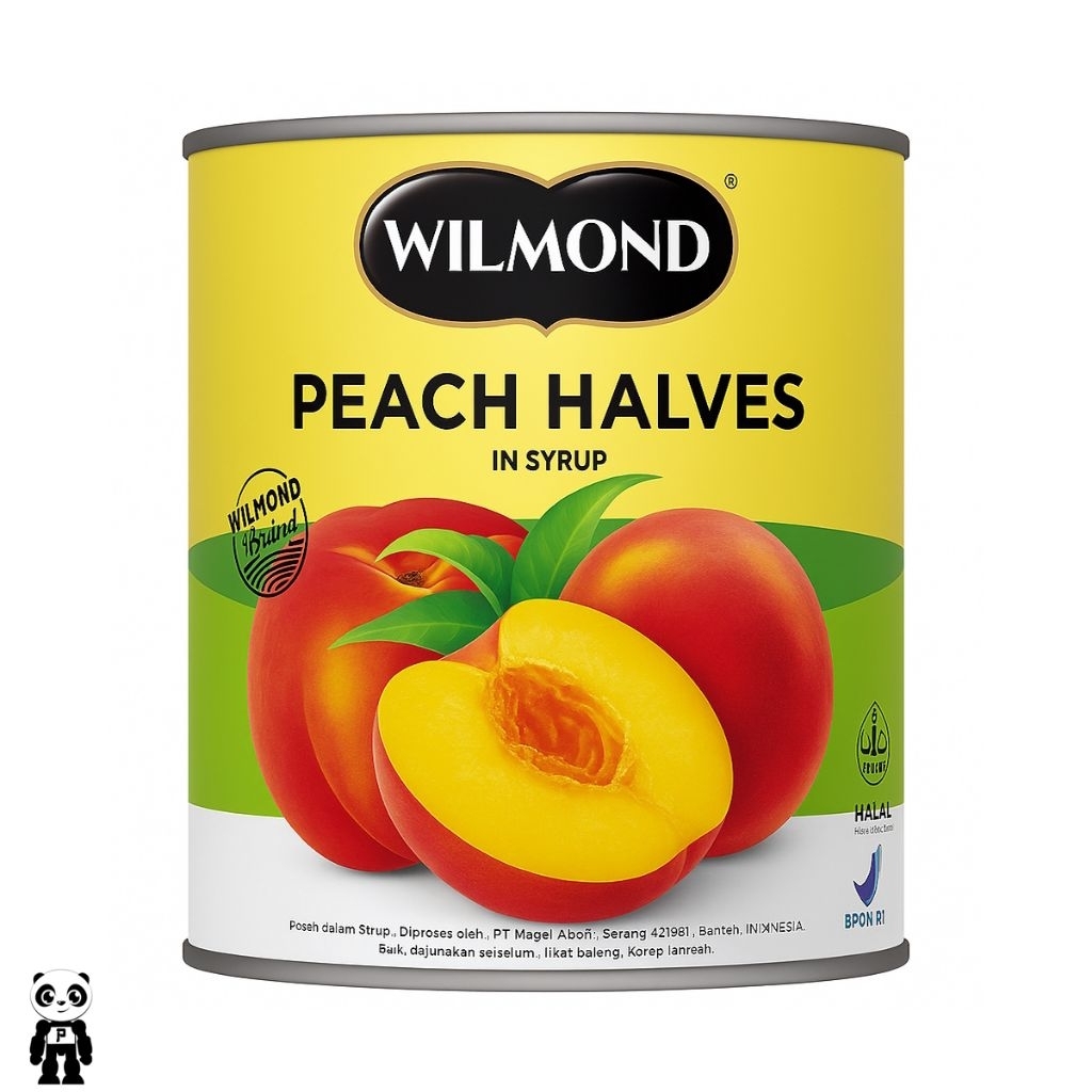 Jual Wilmond Peach Halves in Syrup 825g Buah Persik Kaleng | Shopee ...