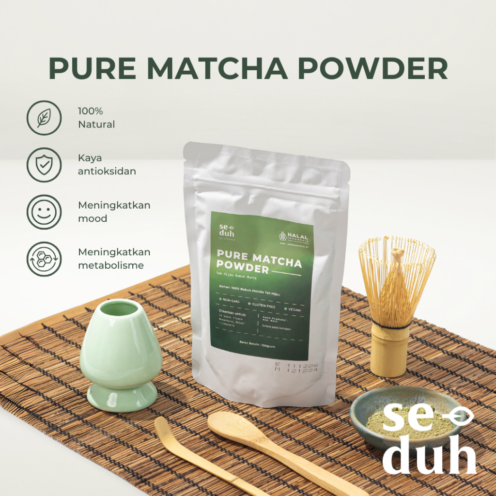 Jual SEDUH TEA & TISANE | Pure Matcha Powder / Bubuk Matcha Asli 1kg ...