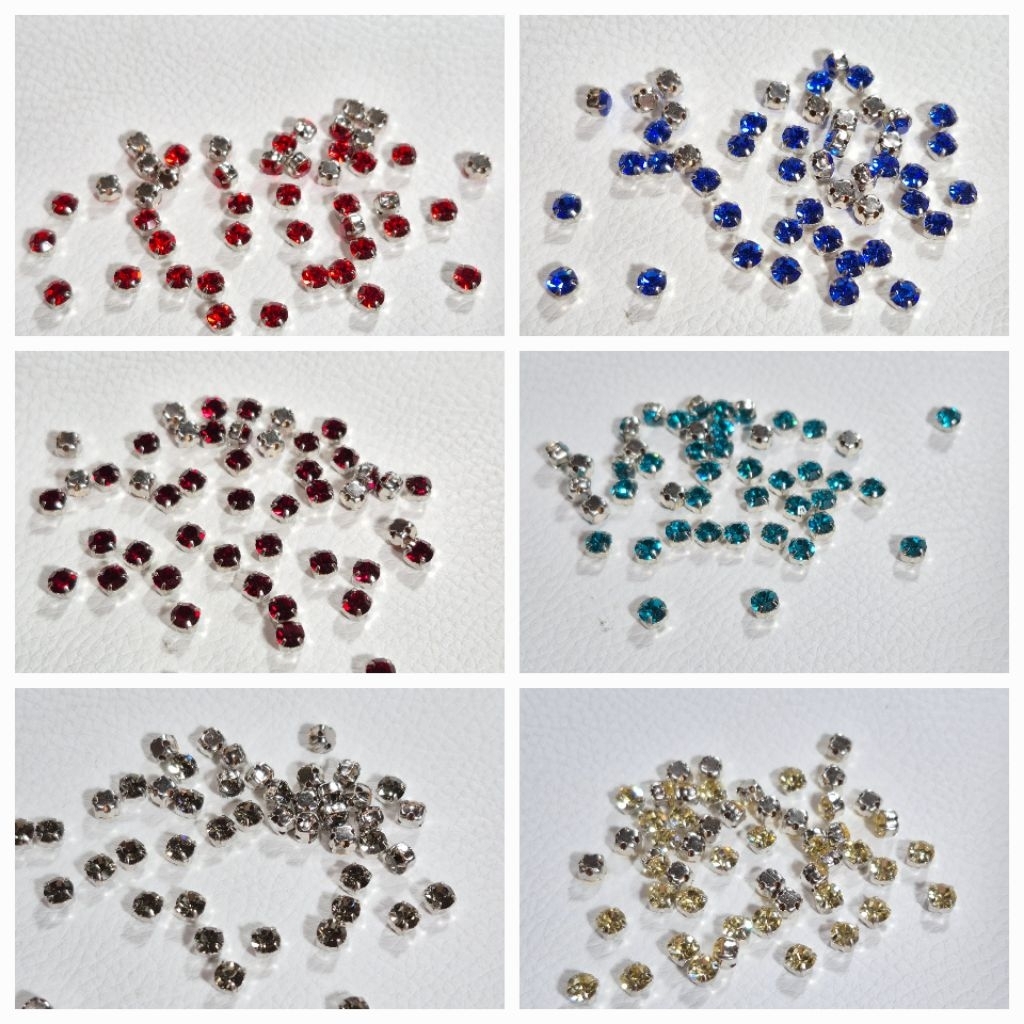 Jual mote manik, diamond cangkang, kristal cangkang kaca lusinan ...