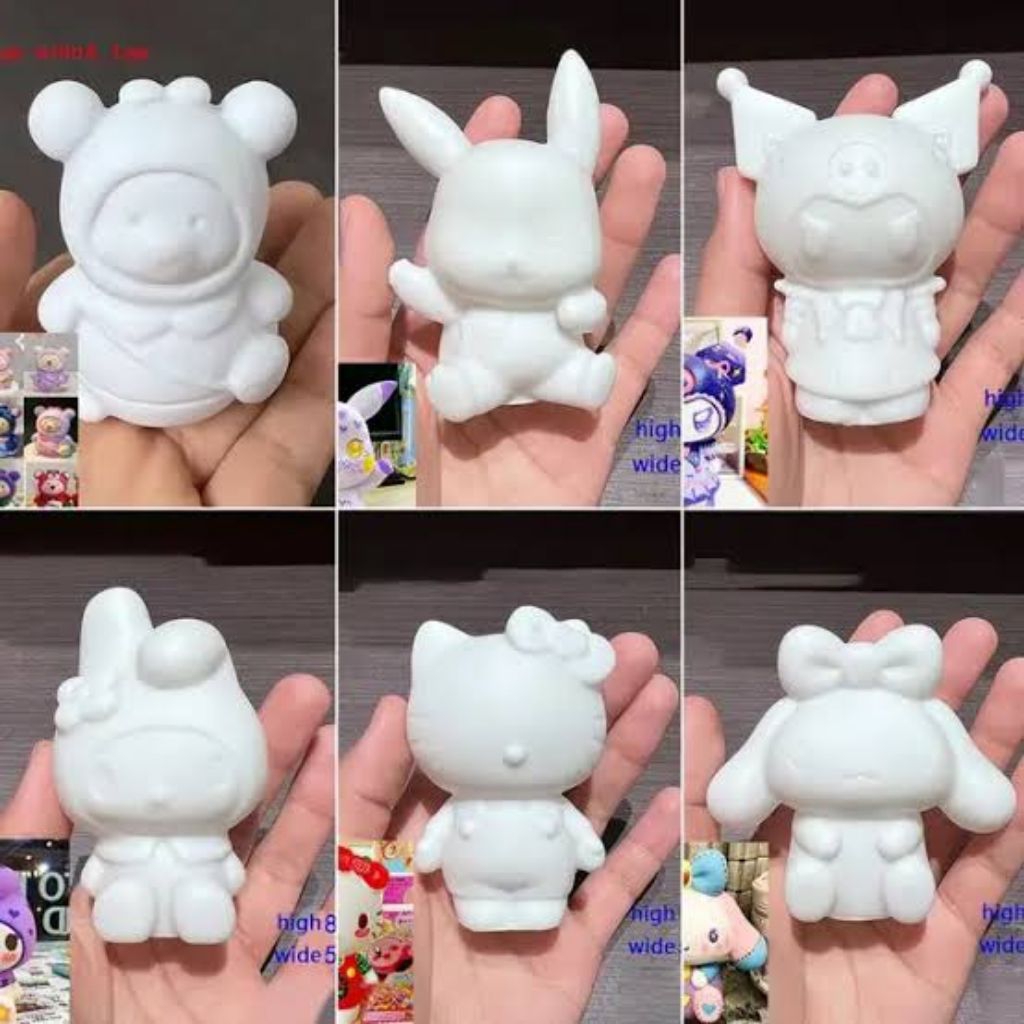 Jual patung gypsum 1 paket isi 10 pcs (patung only) | Shopee Indonesia