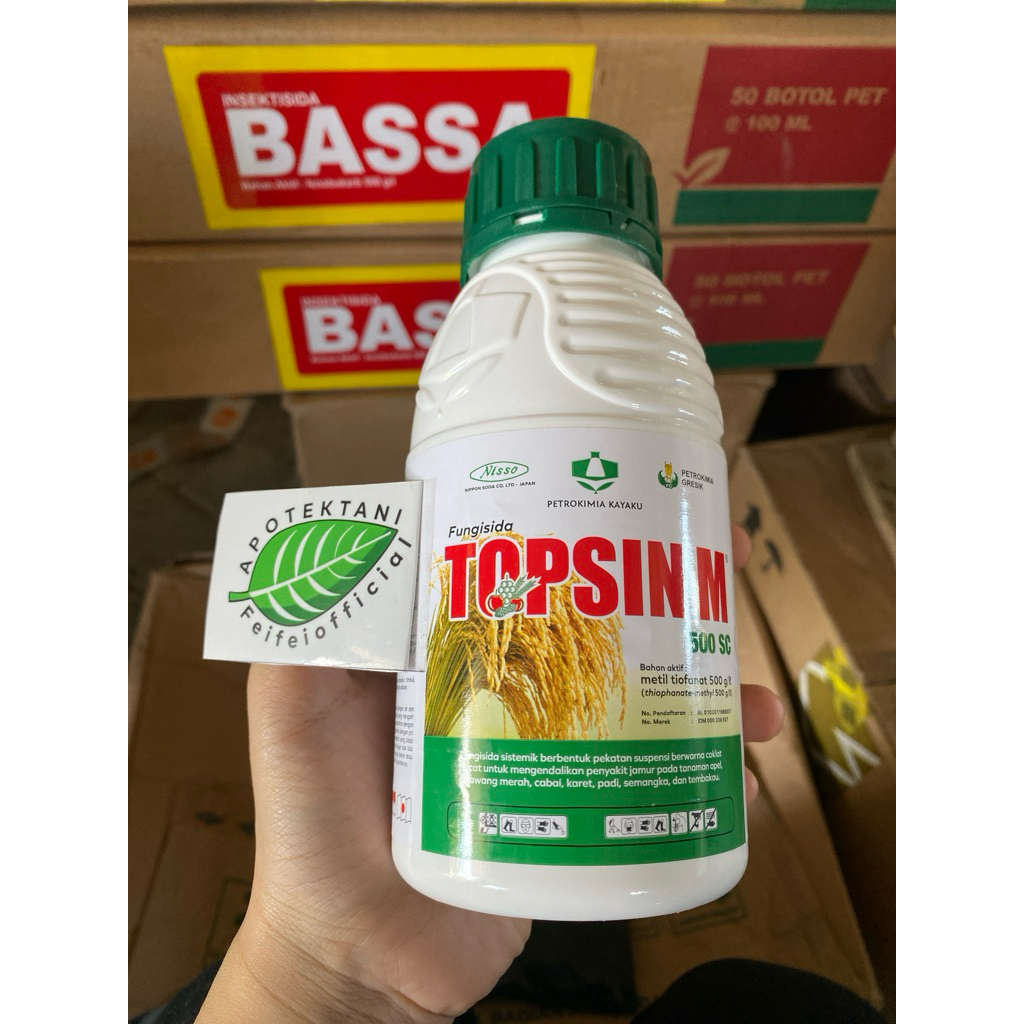 Jual TOPSIN 500 ML FUNGISIDA ( Metil Tiofanat 500 g/l ) | Shopee Indonesia