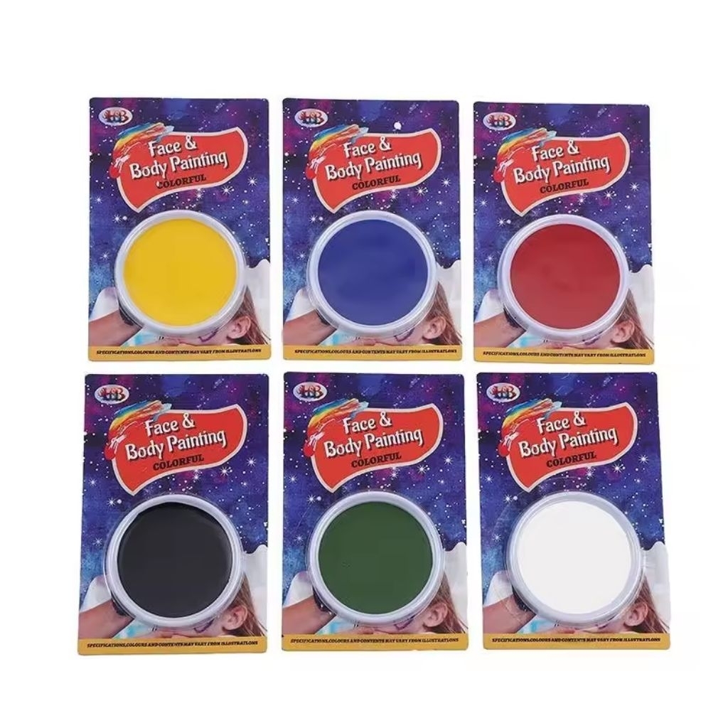 Jual Cat Wajah Tubuh Face Body Painting Non Toxic Halloween Cosplay ...