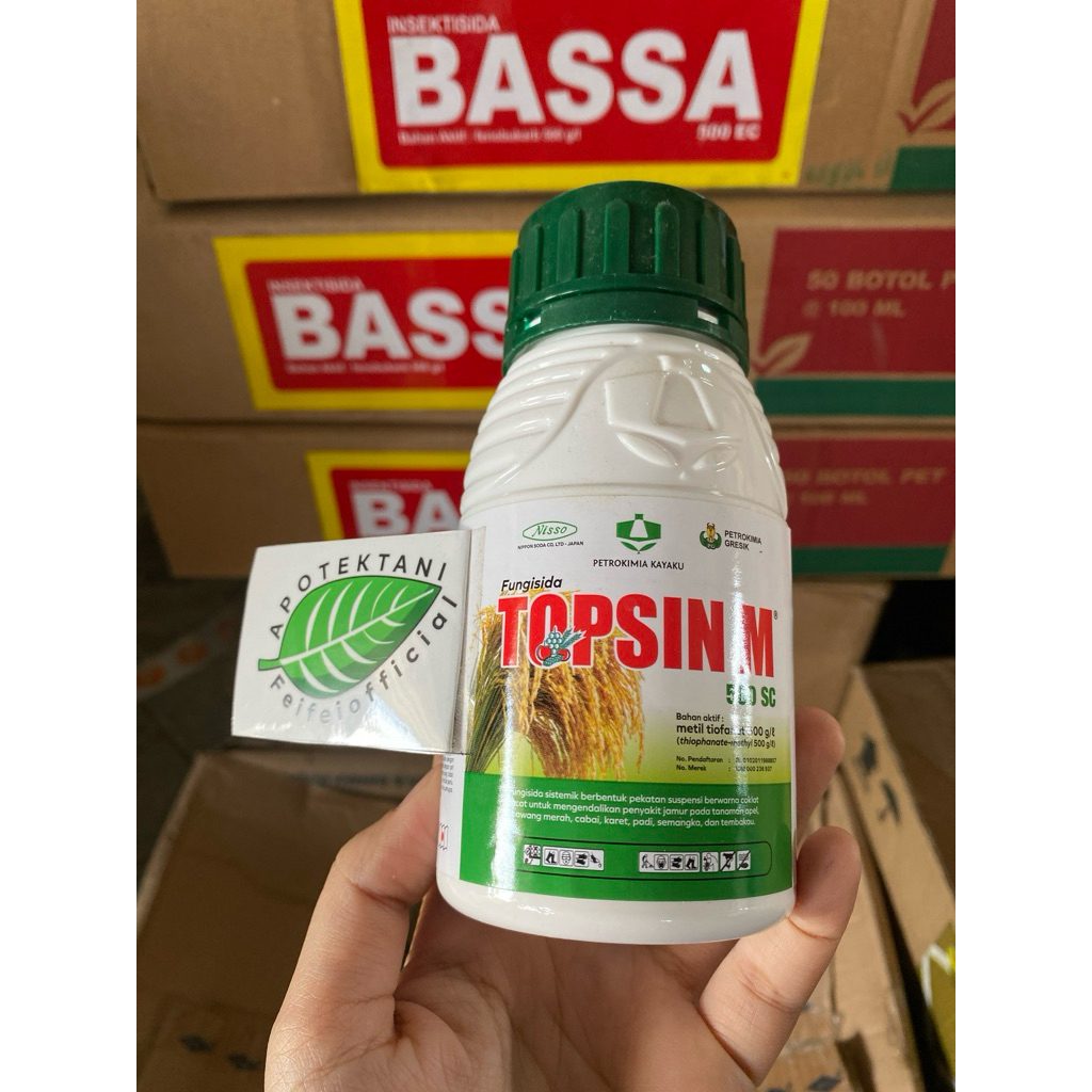 Jual TOPSIN 200 ML FUNGISIDA ( Metil Tiofanat 500 g/l ) | Shopee Indonesia