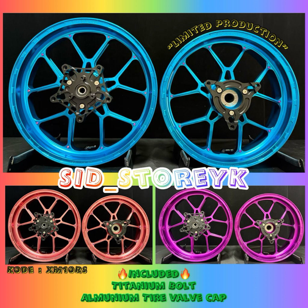 Jual XMAX FORGED WHEELS by SID RACING (XM10RS) | Shopee Indonesia
