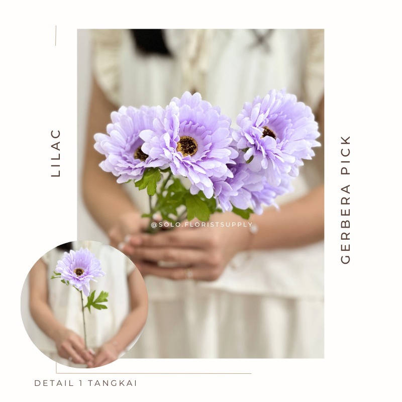 Jual GERBERA PICK ARTIFICIAL FLOWER SUNFLOWER BUNGA DAISY ASTER 1 ...