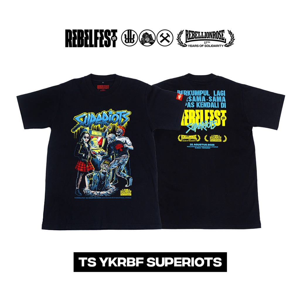 Jual READY STOCK - REBELFEST TS YKRBF SUPERIOTS Lepas Kendali CMRDS x ...