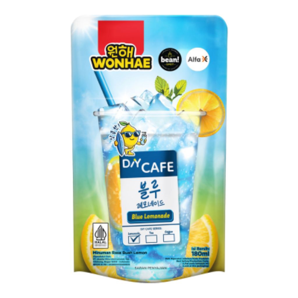 Jual Wonhae DIY Cafe Minuman Instan Rasa Blue Lemonade 180 Ml | Shopee ...