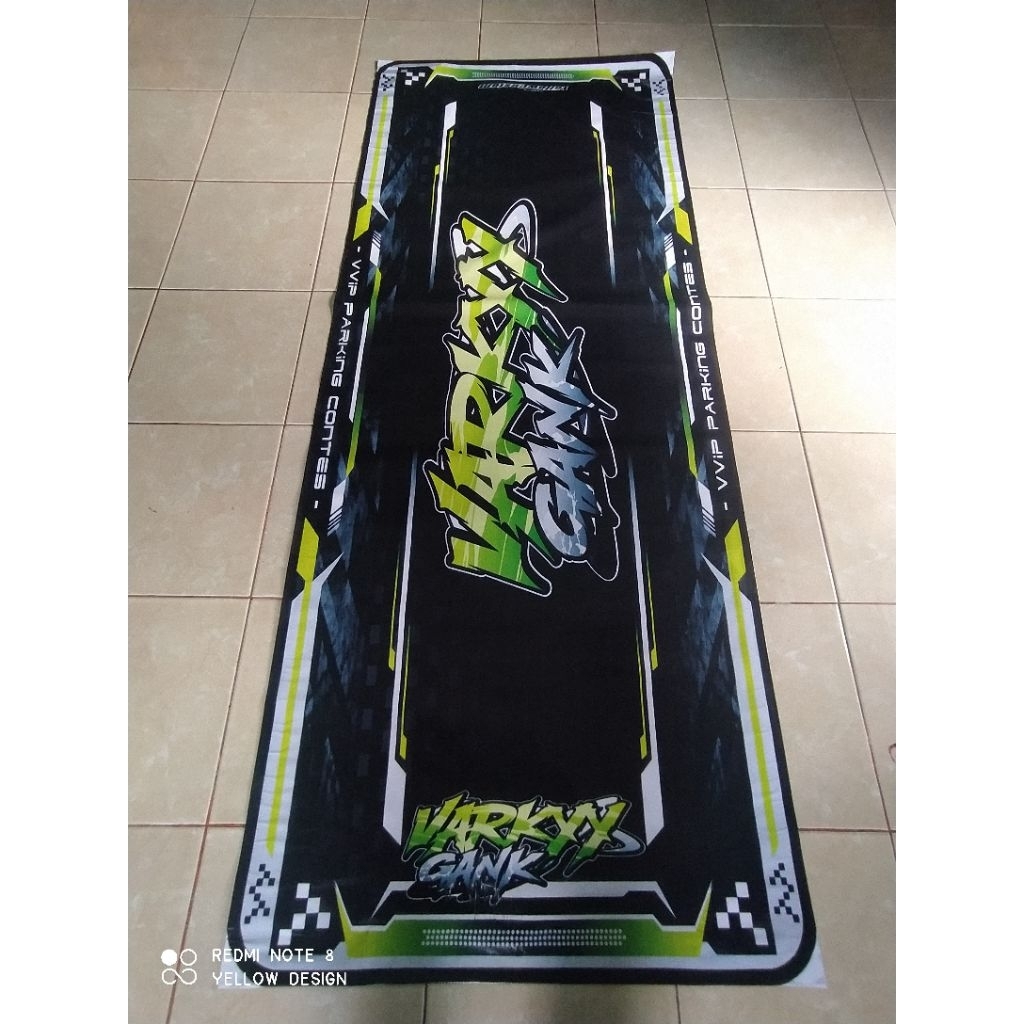 Jual BANNER KARPET ALAS MOTOR KONTES CUSTOM NAMA DAN WARNA | Shopee ...