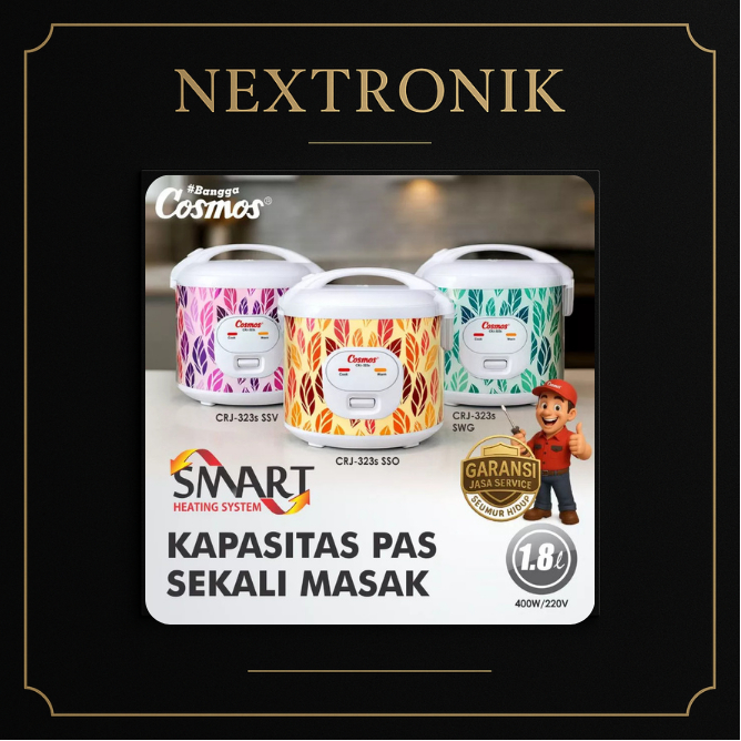Jual Magic Com / Rice Cooker Cosmos CRJ 323s 1.8 Liter | Shopee Indonesia