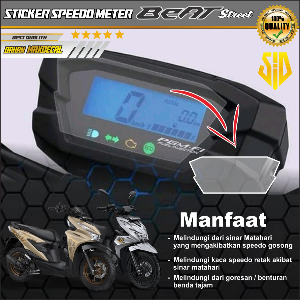 Jual STICKER SPEEDO BEAT STREET 2024 DAN 2025 / STICKER SPEDO BEAT ...