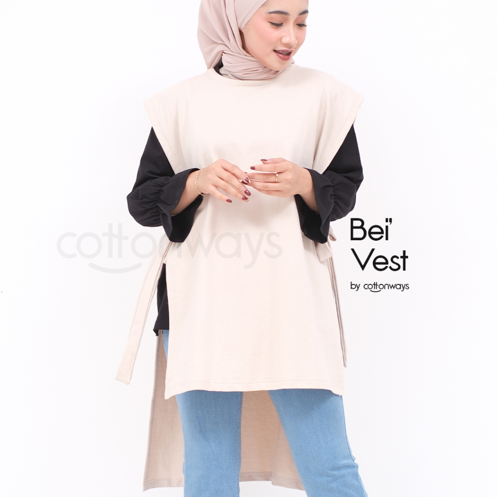 Jual COTTONWAYS | Bei Vest Rompi Bahan Baby Terry | Shopee Indonesia
