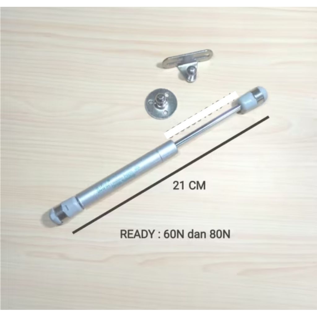 Jual GAS SPRING Pendek 60N - 80N/ Hidrolik Mini 21 cm 6 kg 8 kg ...