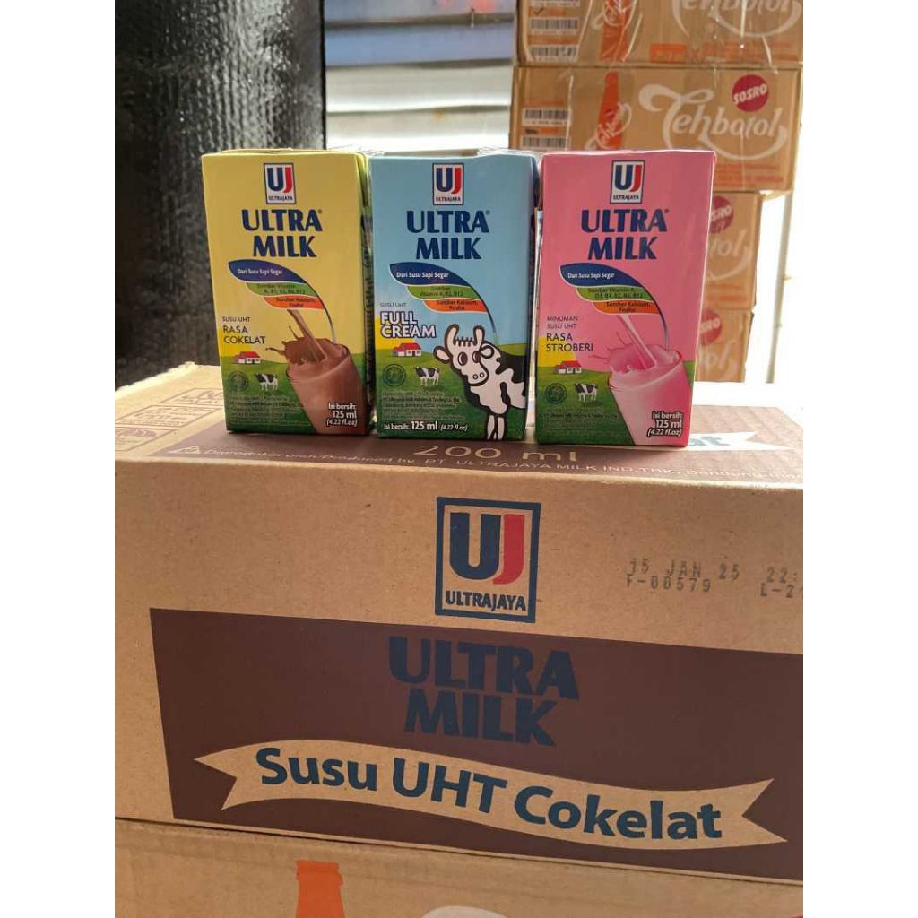 Jual ULTRA MILK 200 ML 1 DUS ISI 24 PCS | Shopee Indonesia