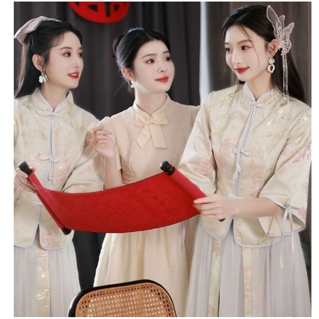 Jual atasan cheongsam baju china | Shopee Indonesia