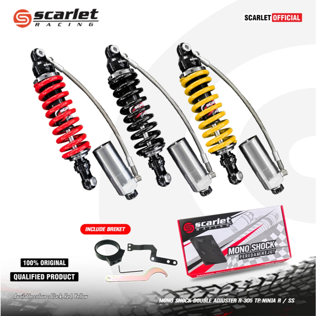 Jual Scarlet Racing - Mono Shock Double Adjuster R-305-TP Ninja R Ninja ...