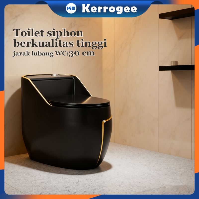 Jual Closet Duduk Kloset Duduk Toilet Duduk Tutup Slow /Kloset Duduk ...