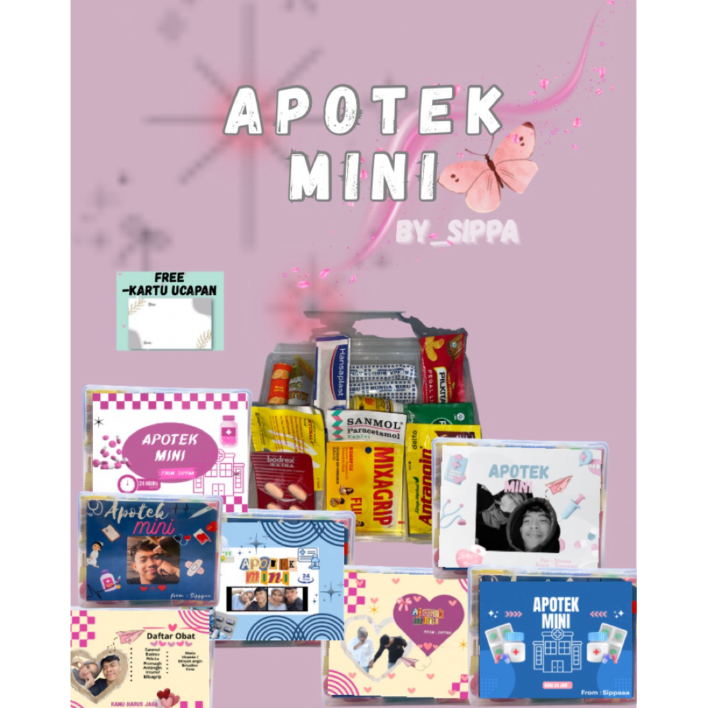 Jual APOTEK MINI |GIFT BOX | Emergency Box | Hampers | Kado Untuk Pacar ...