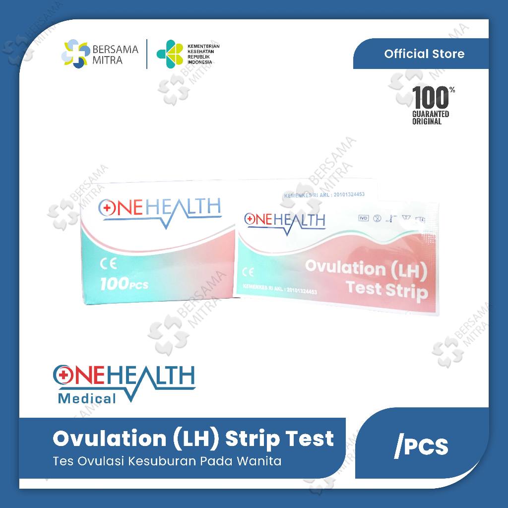 Jual OneHealth Ovulation Test Strip 99.9% Accurate || OneHealth Ovutest ...