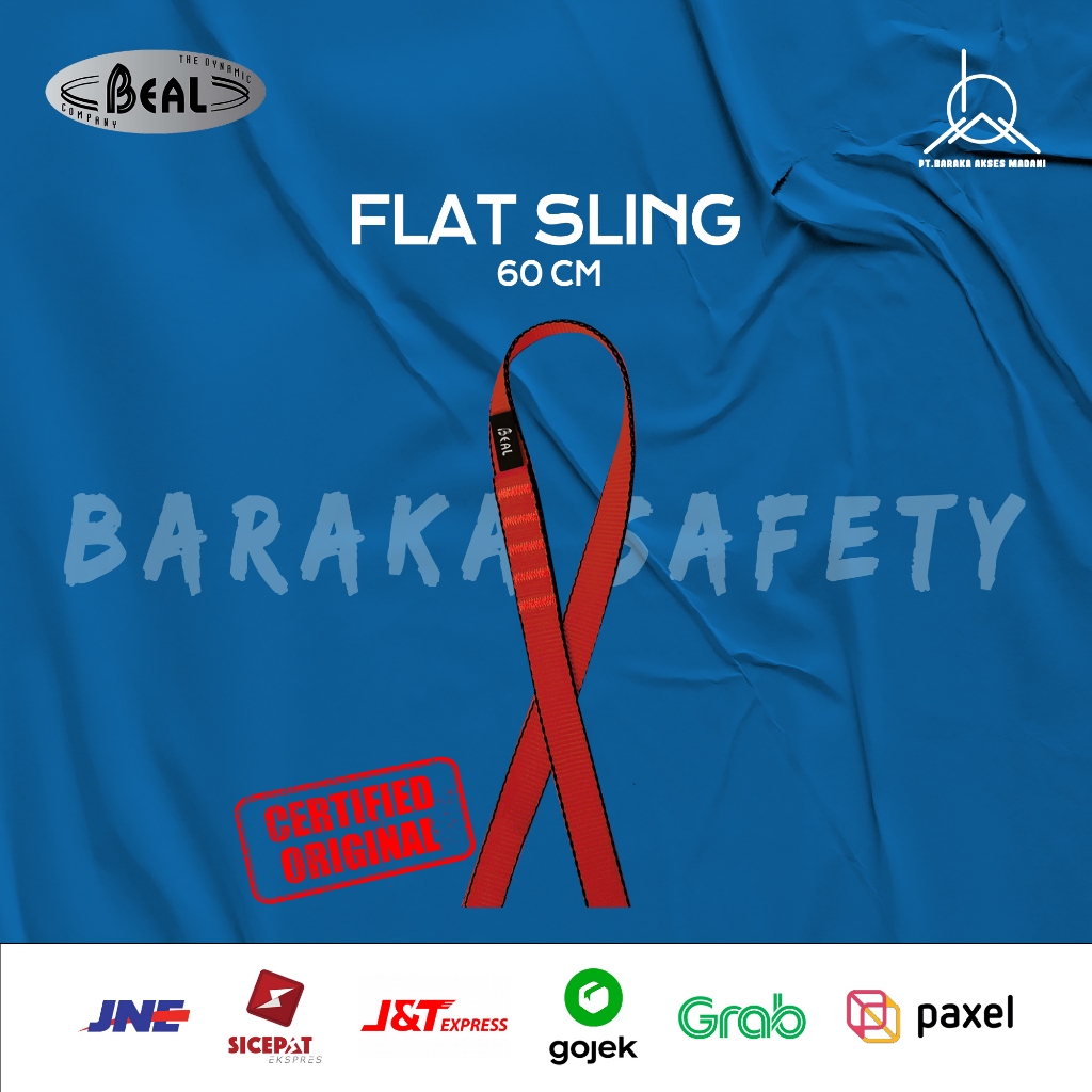 Jual Beal FLAT SLING 60 cm Safety Sling for Climbing - Working at ...