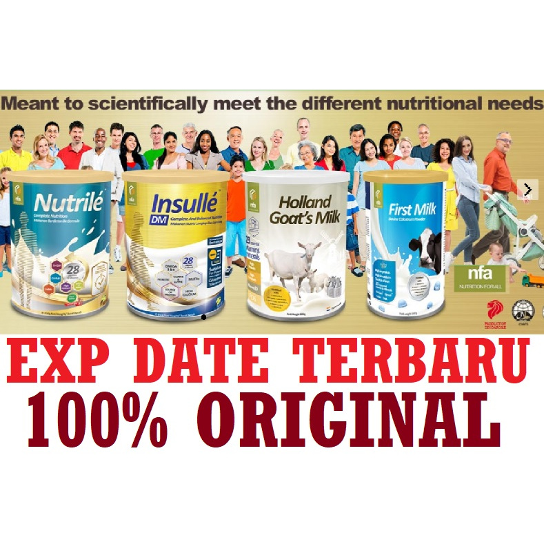 Jual Susu NFA Resurge Insulle Nutrile CoQ10 Lutein CaHMB Holland Goat ...
