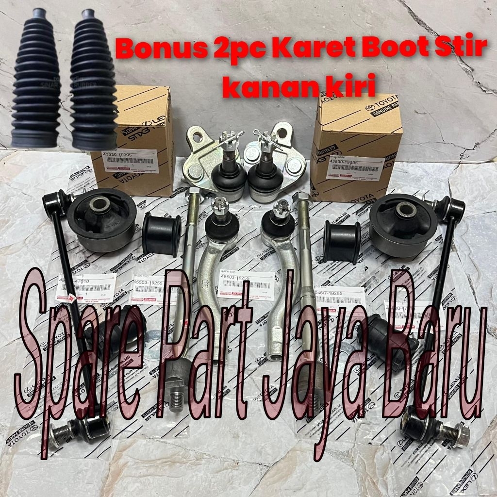Jual Paketan Kaki Kaki Depan Toyota New Altis 2008-2019 16pc Tie Rod ...