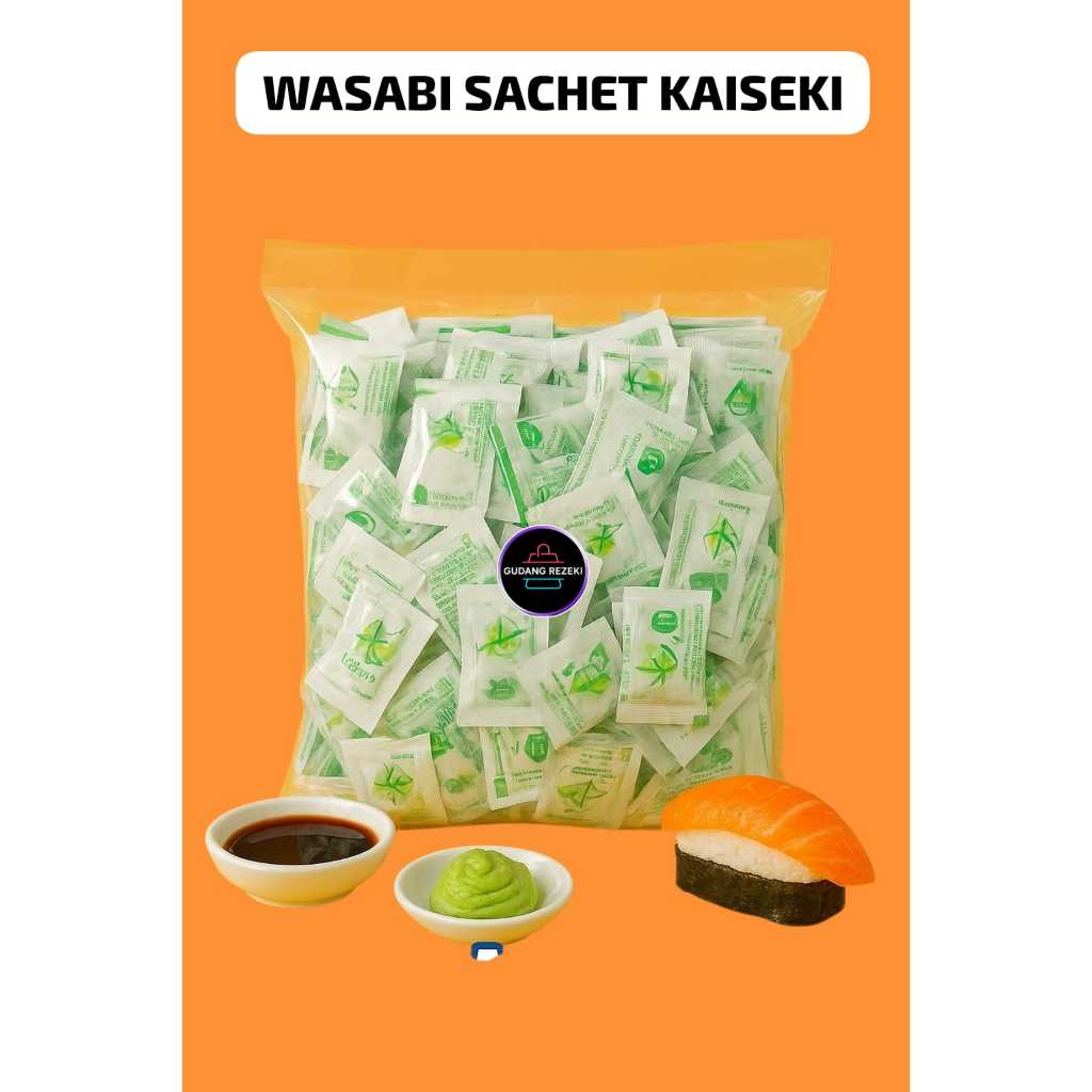Jual WASABI SACHET 2 GR X 500 PCS - 1 KG (JUAL PER PCS) | Shopee Indonesia