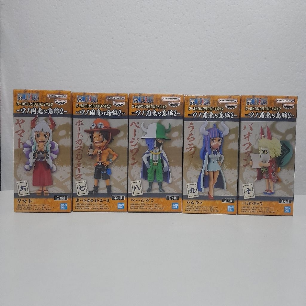 Jual WCF ONE PIECE ORIGINAL WCF WANOKUNI-ONIGASHIMA VOL 2 (YAMATO, ACE ...