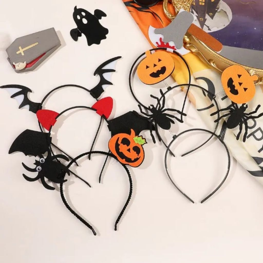 Jual HALLOWEEN TERBARU Aksesoris Rambut Cosplay Halloween Bando Devil ...