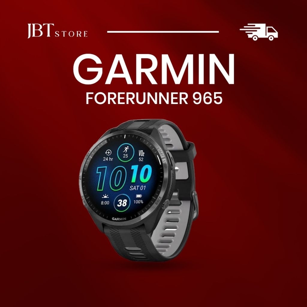 Jual Garmin Forerunner 965 GPS Running Sportwatch Original Garansi ...