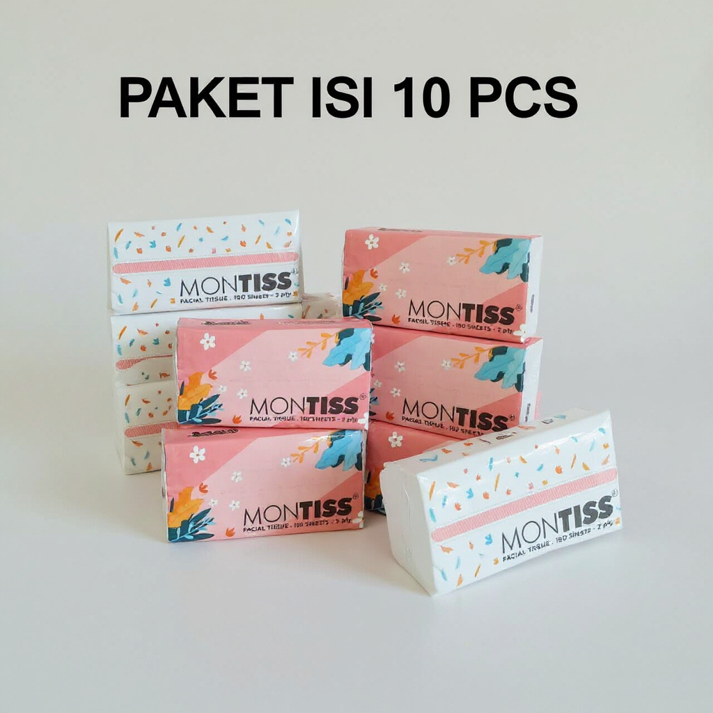 Jual ‼️PAKET HEMAT ISI 10‼️ Tissue Facial Montiss / Nice / See-U ...