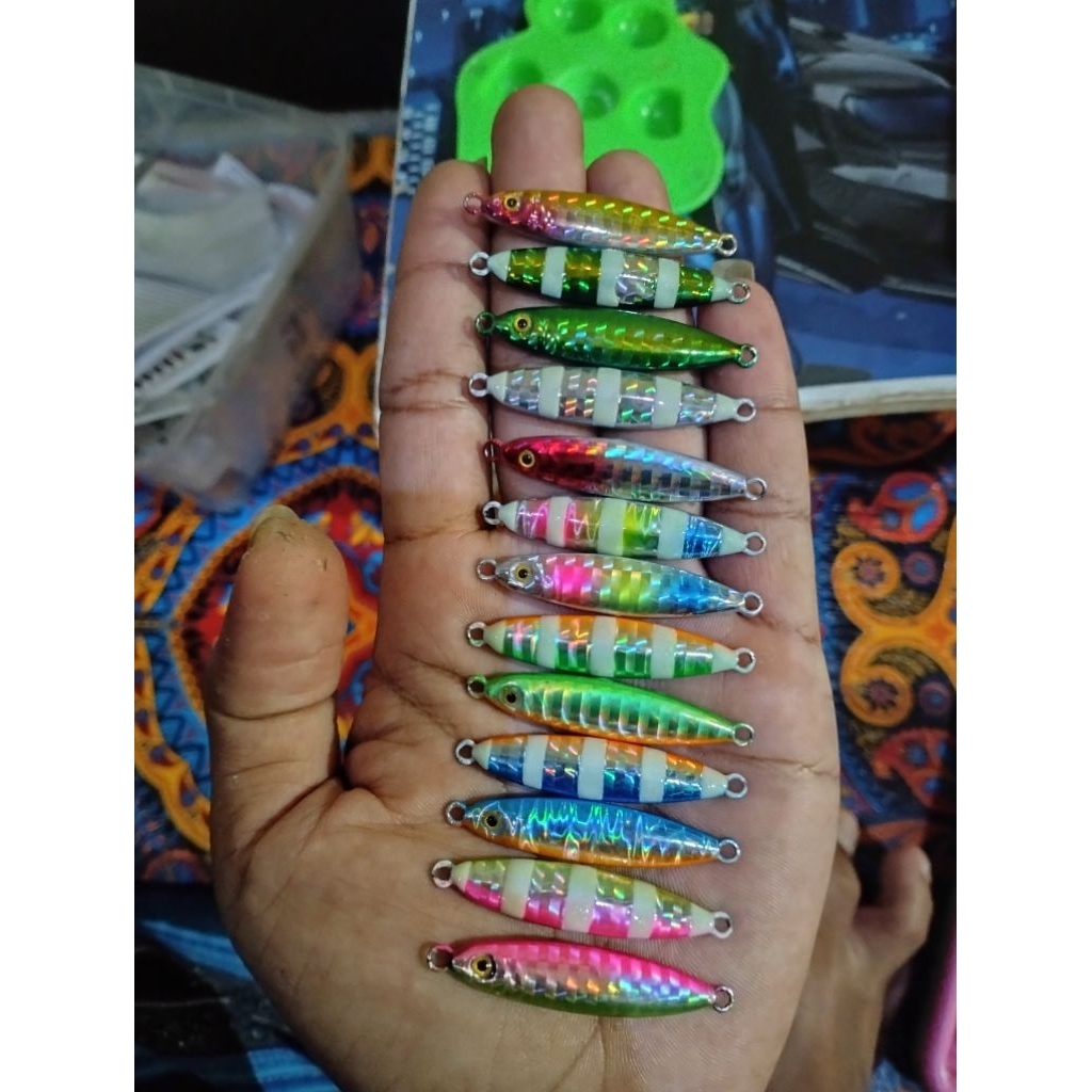 Jual micro jig colt sniper 10gram gid zebra | Shopee Indonesia