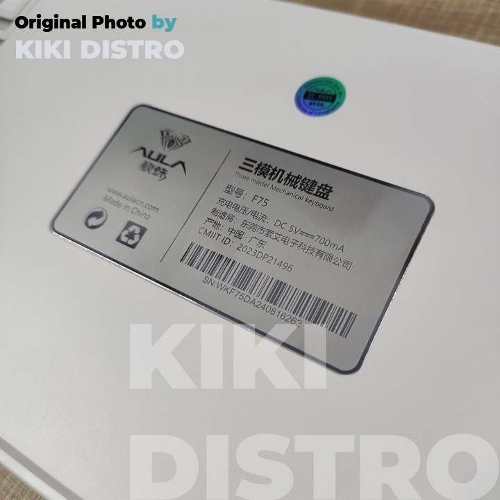 Jual Barebone Epomaker x Aula F75 Pro Wireless 3 Connection White Baby ...