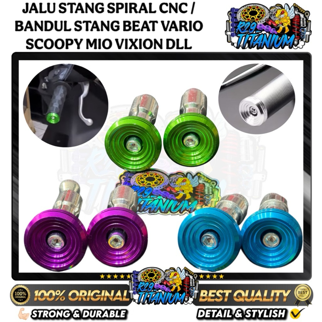 Jual JALU STANG / BANDUL STANG MODEL HENG SPIRAL FULL CNC UNIVERSAL ...