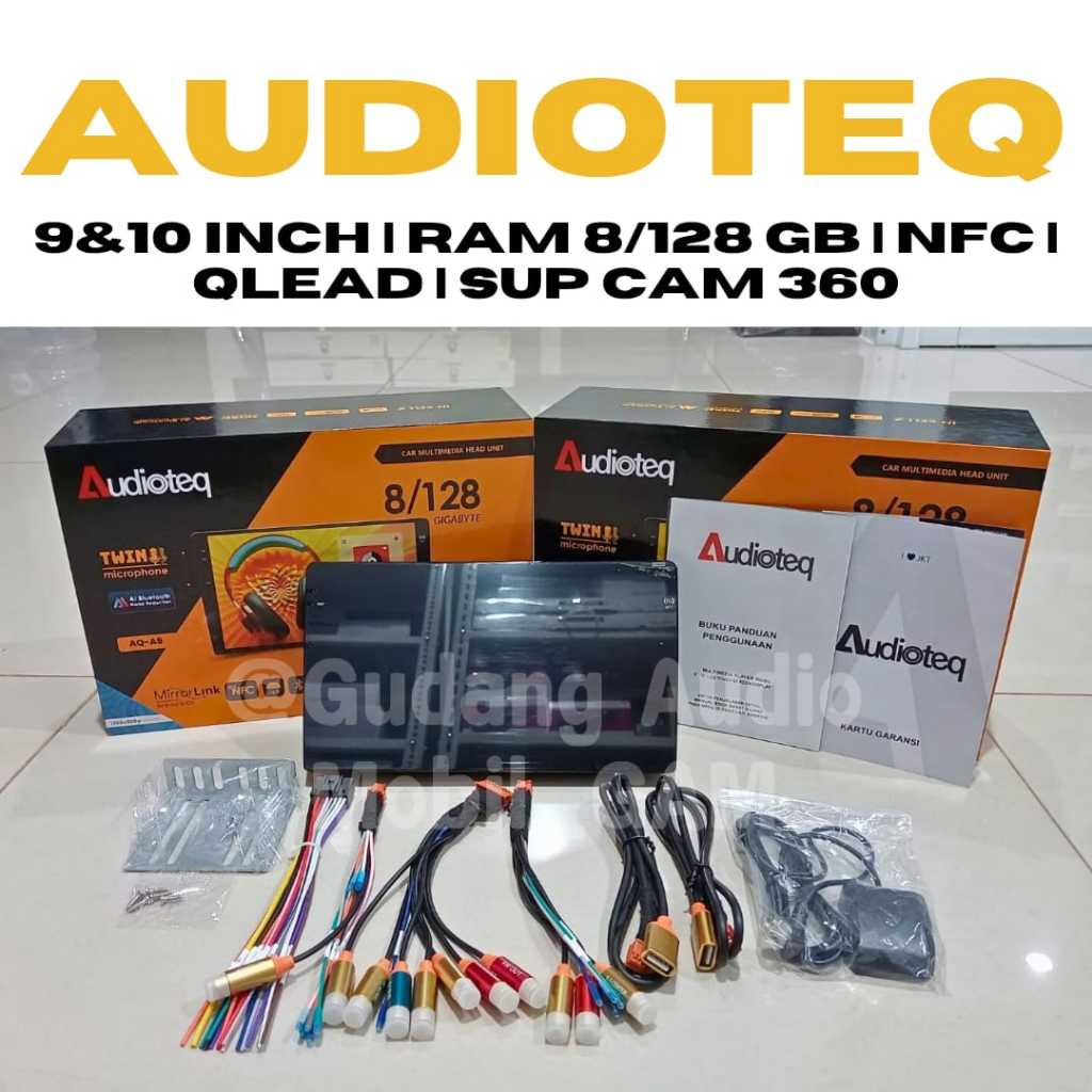 Jual Head Unit Android Audioteq Ram 8/128 GB NFC 9 inch & 10 inch ...