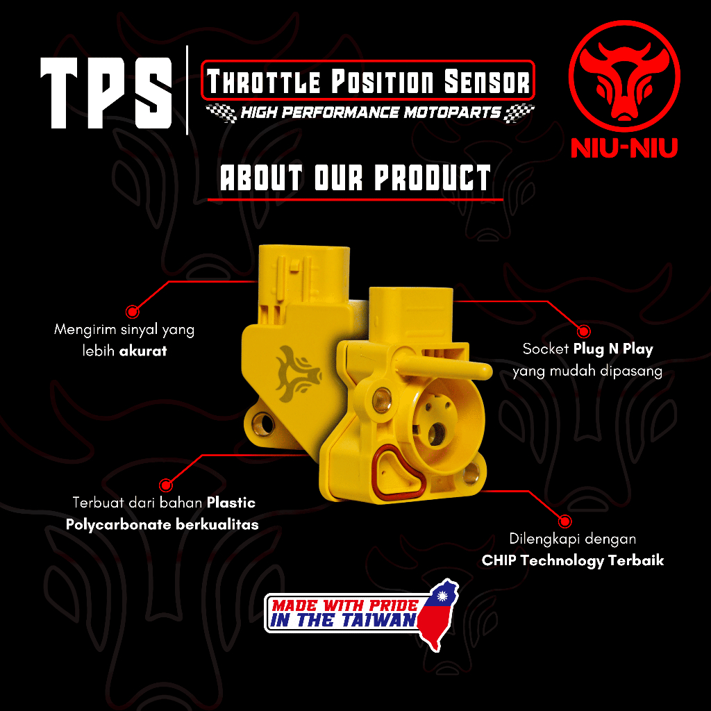 Jual SENSOR TPS YAMAHA NMAX OLD MIO J MIO GT MIX KING VIXION NEW NVL ...