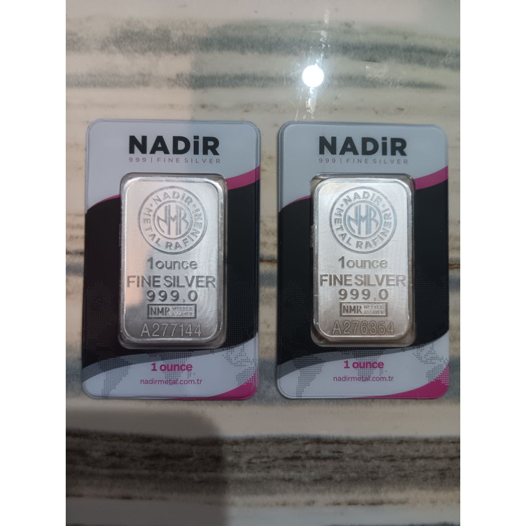 Jual silver perak logam mulia 999,9 nadir card 1 oz | Shopee Indonesia