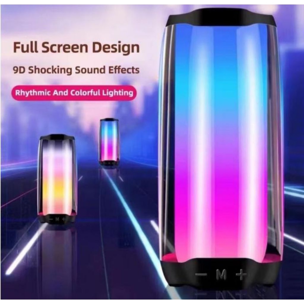 Jual SPEAKER BLUETOOTH WIRELESS MOFIT FULL BASS WITH LED LIGHTS ...