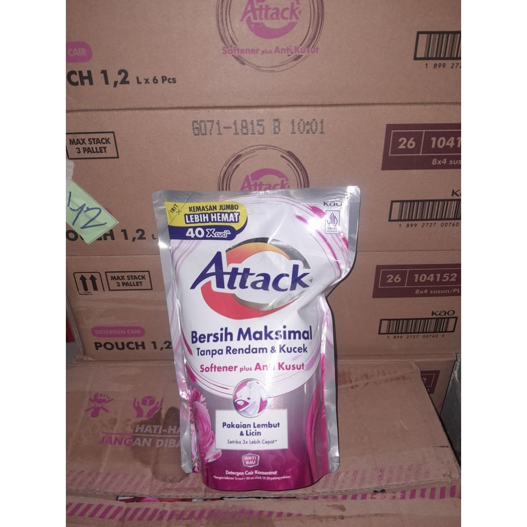 Jual ATTACK KAO Detergen cair sabun cuci baju variant matic, hygiene ...