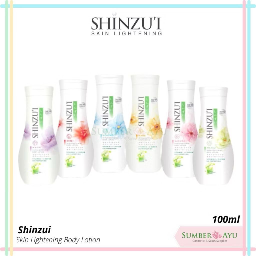 Jual SHINZUI SKIN LIGHTENING BODY LOTION SERIES | Shopee Indonesia