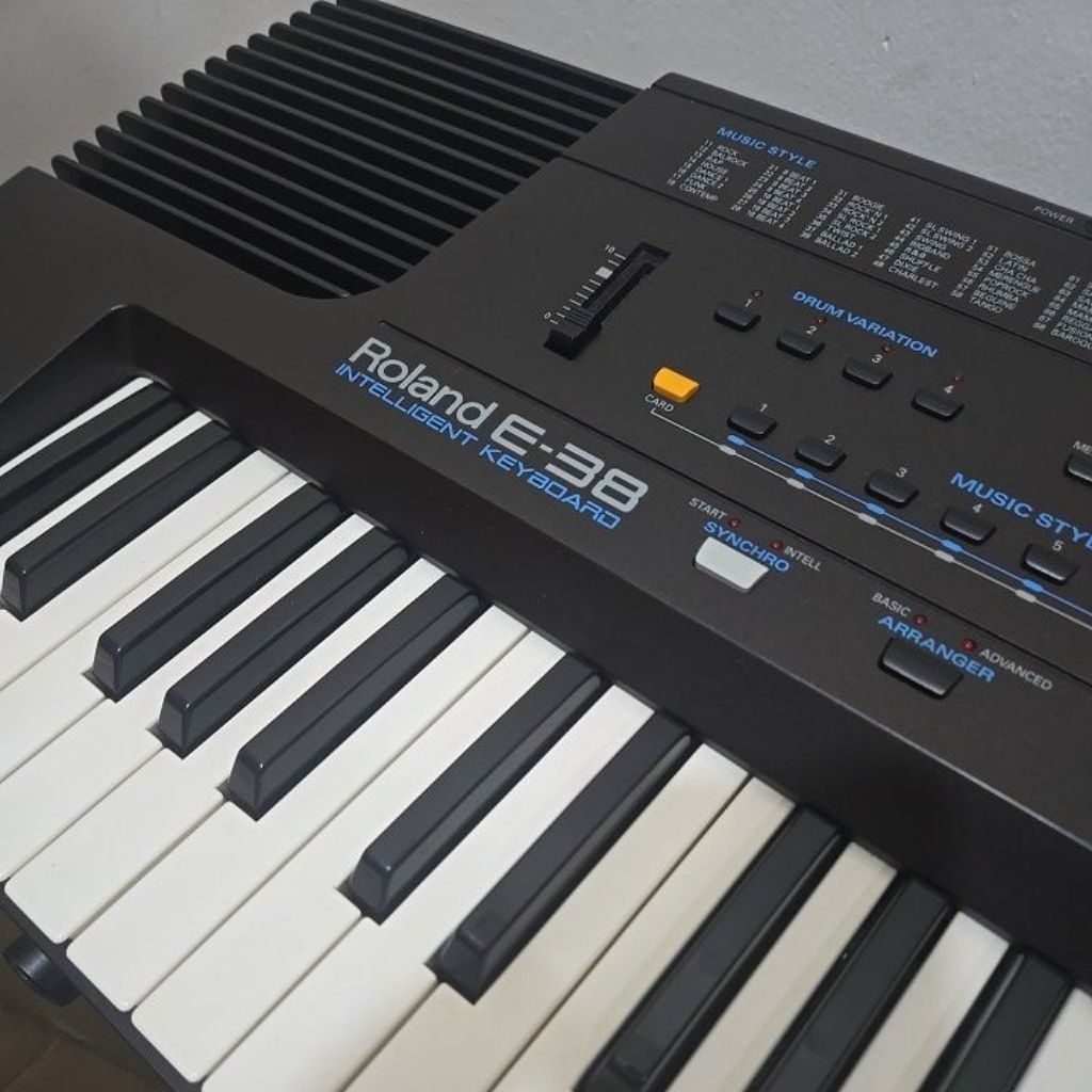 Jual Roland E-38 Intelligent Keyboard / Roland E38 Keyboard Vintage ...