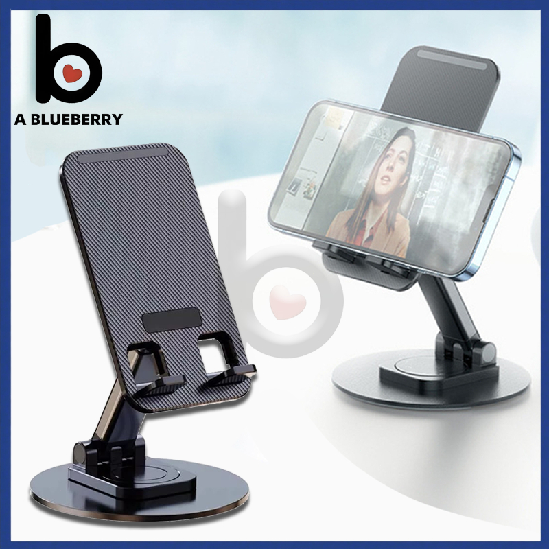 Jual A BLUEBERRY Holder HP X6 Stand Metal Rotasi 360 Dudukan Ponsel ...