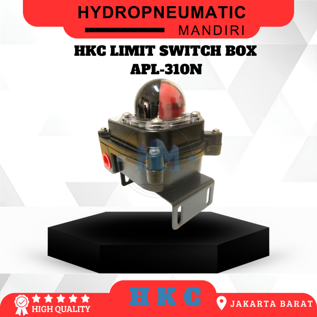 Jual APL-310N HKC LIMIT SWITCH BOX ACTUATOR VALVE POSITIONER APL 310 ...