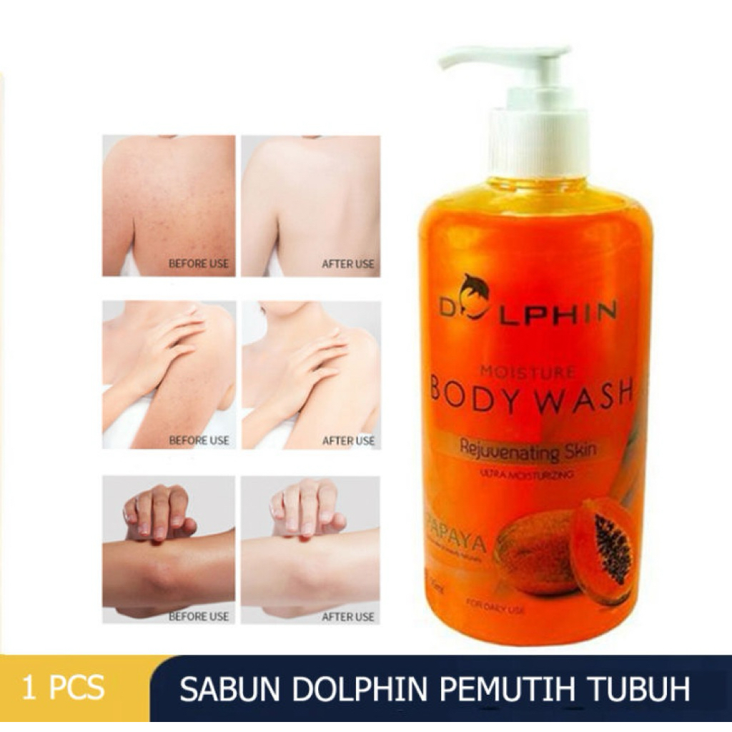 Jual Dolphin Body Wash Papaya 500ml | Shopee Indonesia