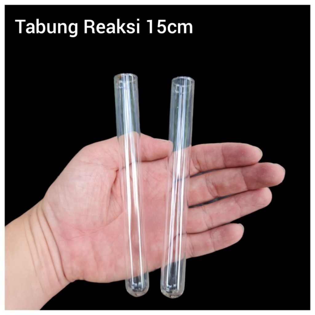 Jual Tabung Reaksi 16X150MM ( Test Tube 15cm ) / Tabung Reaksi INDO ...