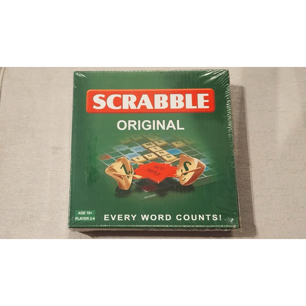 Jual MAINAN SCRABBLE SUSUN KATA BAHASA INGGRIS board game XS977 ...