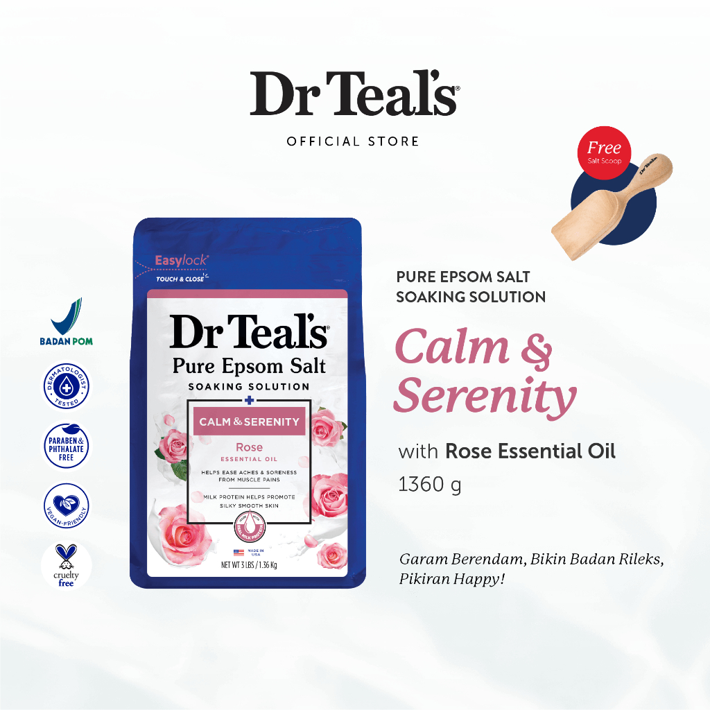 Jual Dr Teals Dr Teals Pure Epsom Salt Soaksgaram Berendam