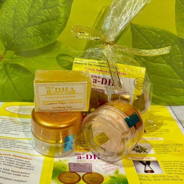 Jual Promo!! Sabun dan CREAM a-DHA GOLD MDS ORIGINAL Tutup Timbul ...