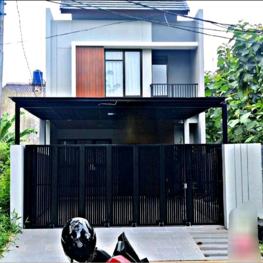 Jual Pagar sliding menikung minimalis | Shopee Indonesia