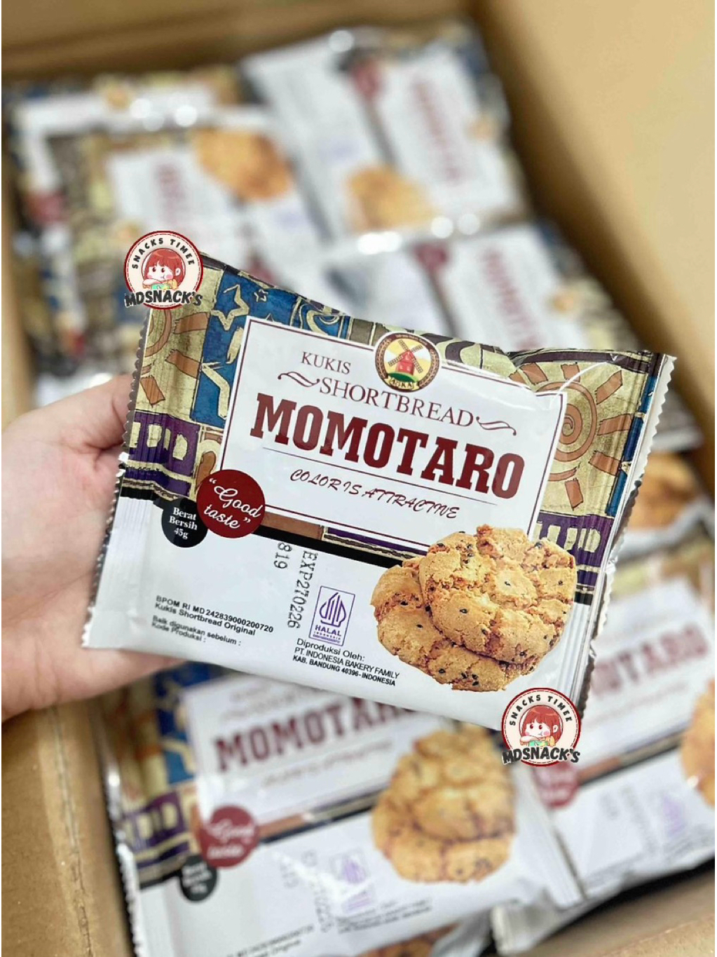 Jual MOMOTARO Cookies / MOMOTARO KUKIS SHORTBREAD By AOKA VIRAL ...