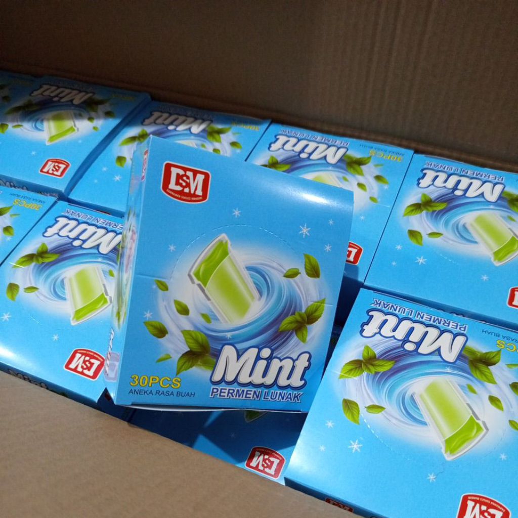 Jual DSM Mint Permen Lunak 1 box isi 30 pcs | Shopee Indonesia